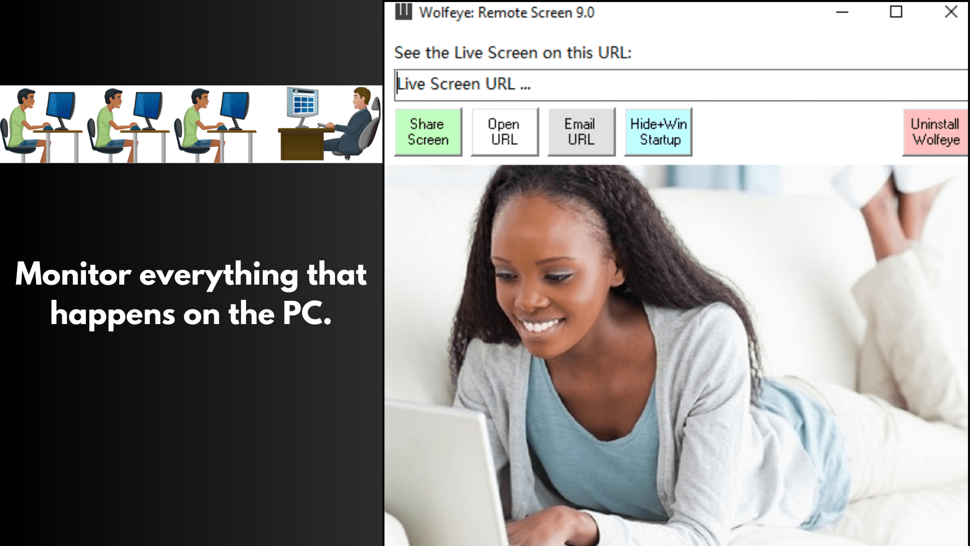 Wolfeye Remote Screen Software Review! Computer Monitoring Software