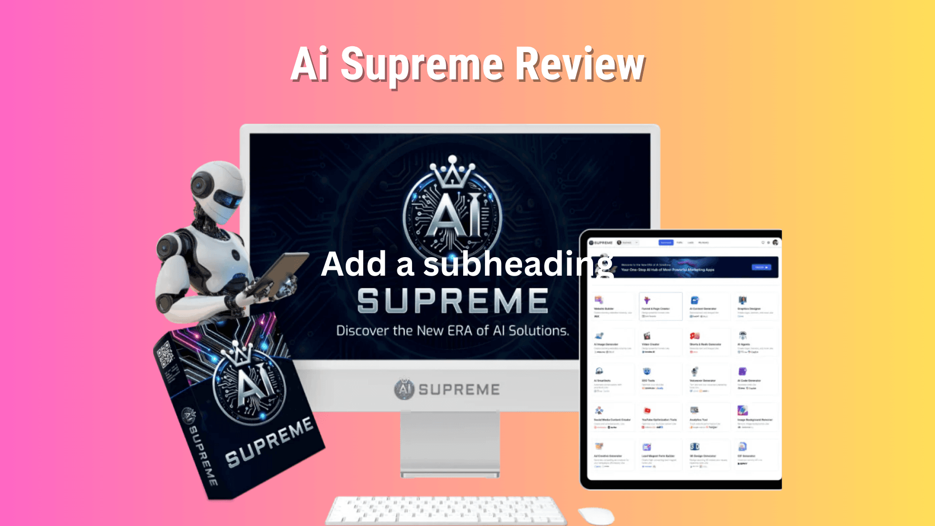 AI Supreme Review - The New Tesla of All-In- One AI Apps