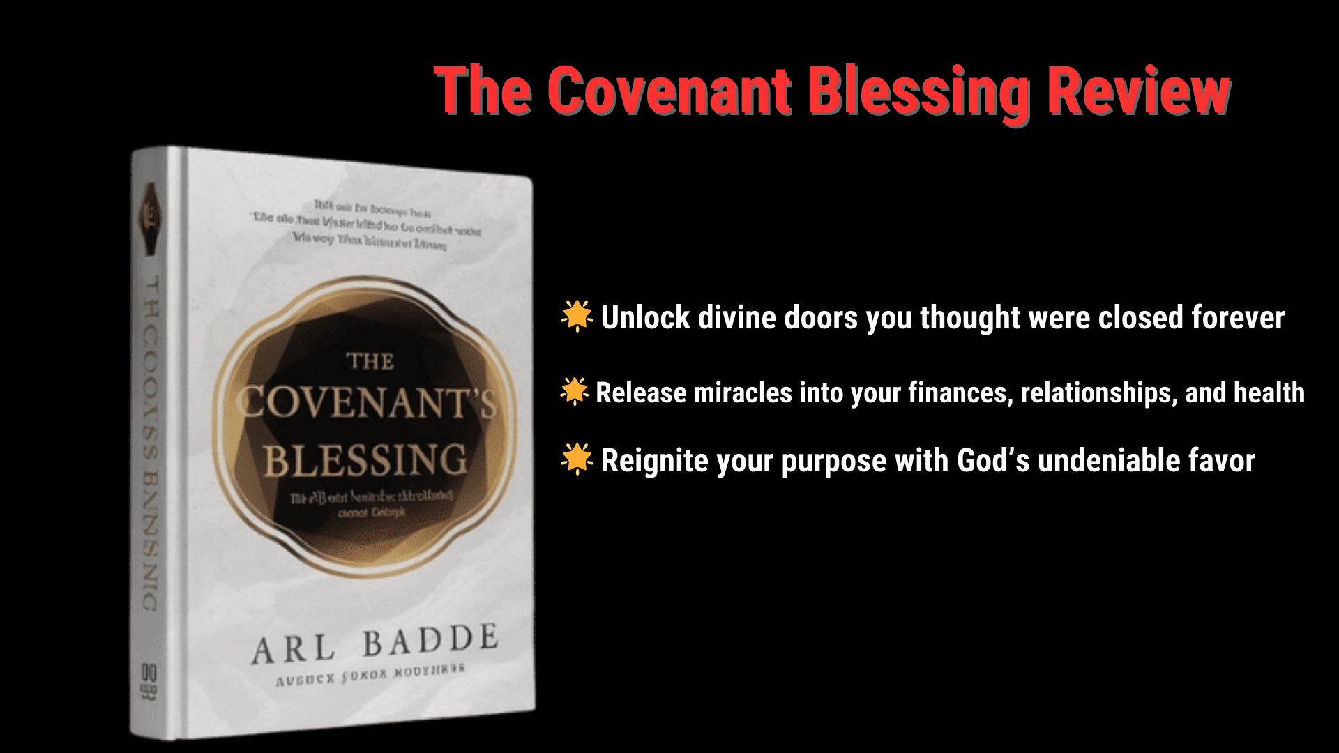 The Covenant Blessing Review 2025- A Divine Key to Abundance and ...