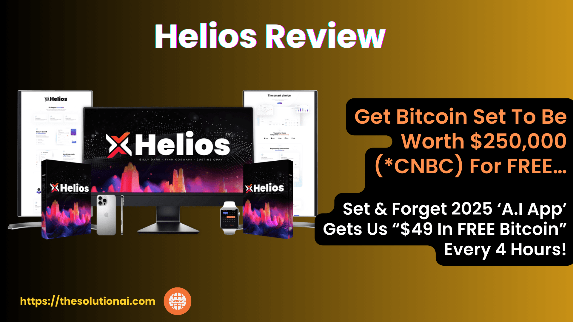 Helios Review 2025 | AI App for Bitcoin Mining Without Investment