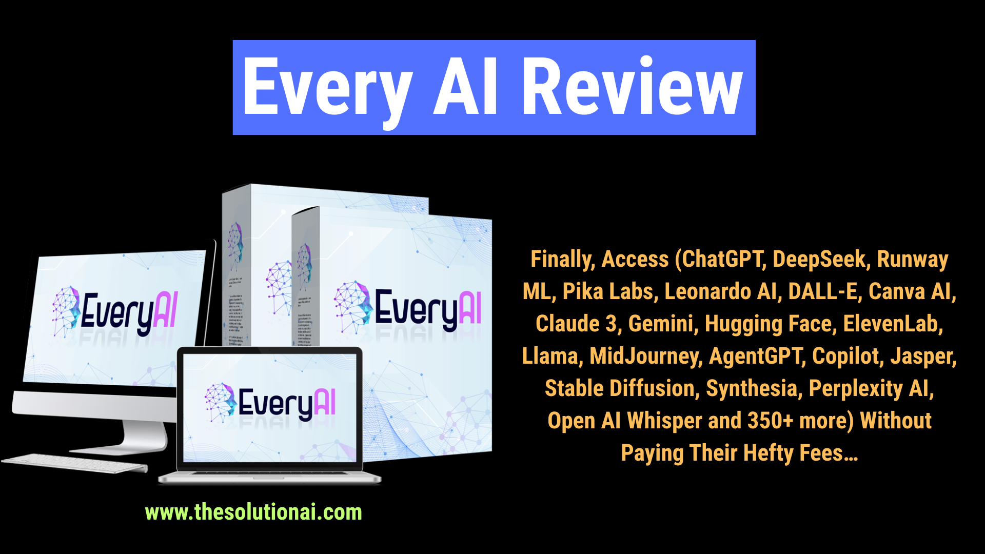 Every AI Review 2025 + OTO: Access Every AI Model, One Dashboard, No Cost!